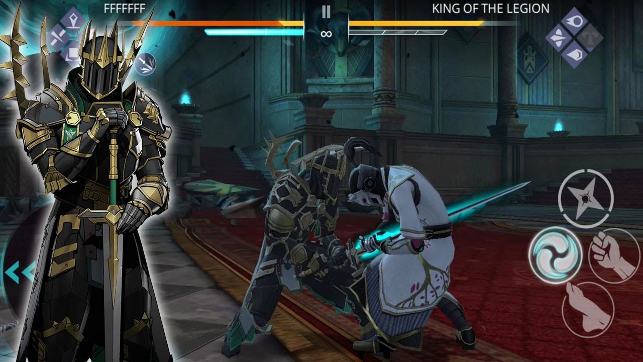 Hardest Boss ! Shadow Fight 3 - How To Defeat King Of The Legion ...