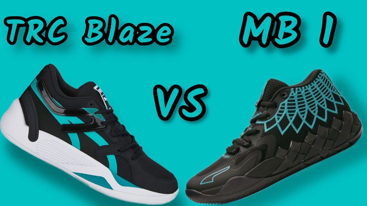 Puma MB1 VS Puma TRC Blaze Court(Closer than you think) - YouTube