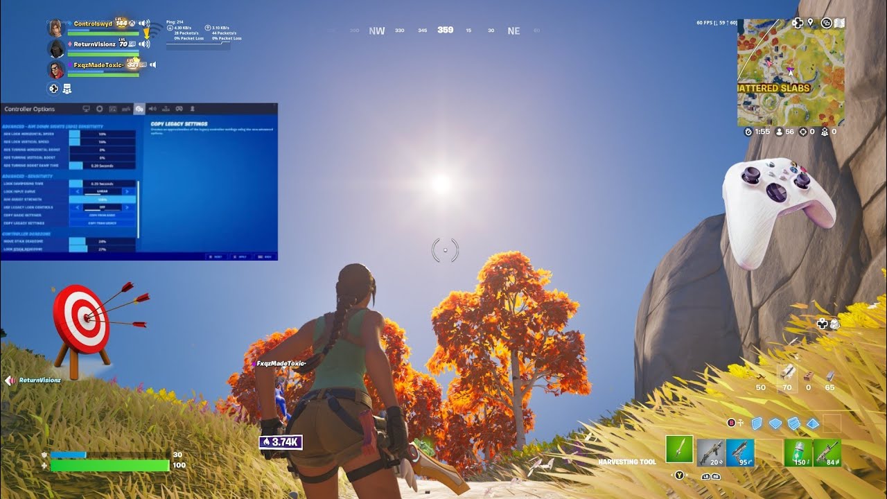 Xbox Series S Fortnite Highlights + The Best *AIMBOT* Controller ...