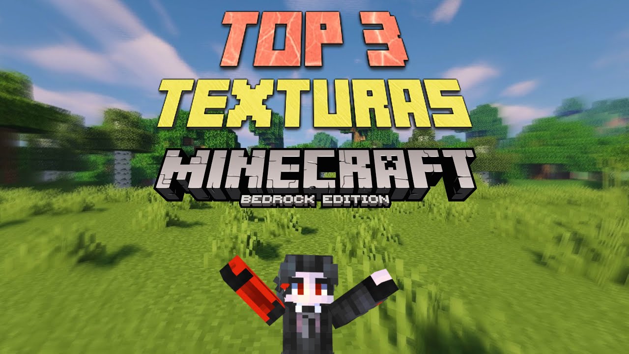 Top 3 Texturas Minecraft Bedrock - YouTube
