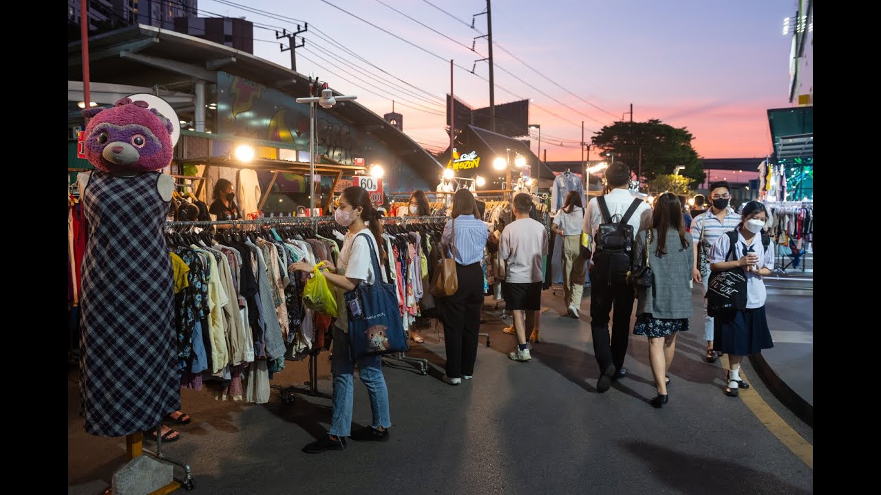 [4K] "Union Mall" cheap fashion clothes destination walk from MRT ...