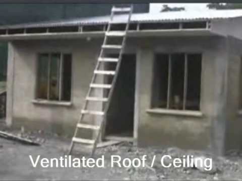 Earth Brick Home - Earthquake Proof For The Poor - YouTube