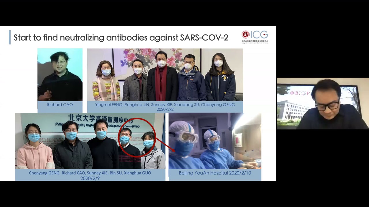Xiaoliang Sunney Xie: COVID-19 Virtual Symposium, June 10, 2020 - YouTube