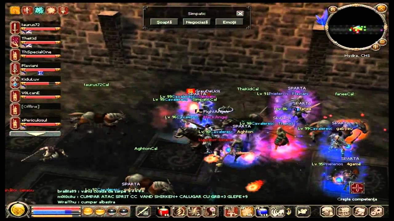 Metin2.ro Hydra Simpatic 2012 part. 1 - YouTube