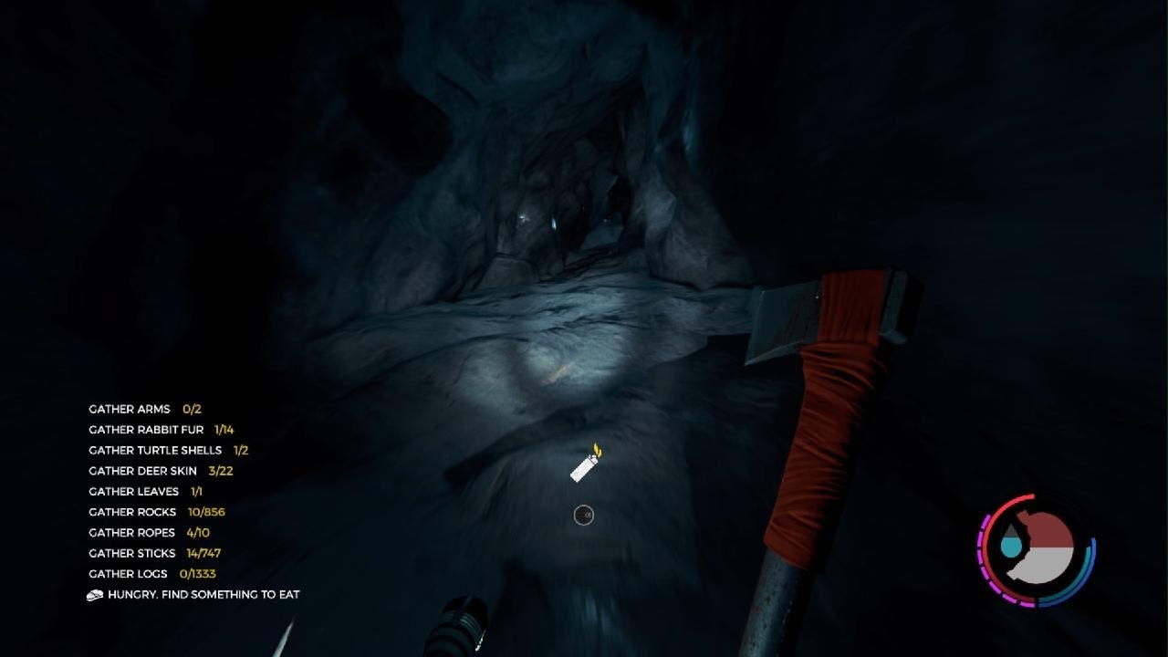 The Forest how to get the camcorder and the keycard - YouTube