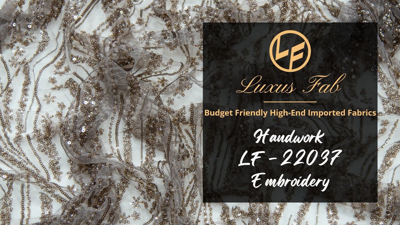 Luxus Fab | Handwork LF-22037 Embroidery | Budget Friendly High-End ...