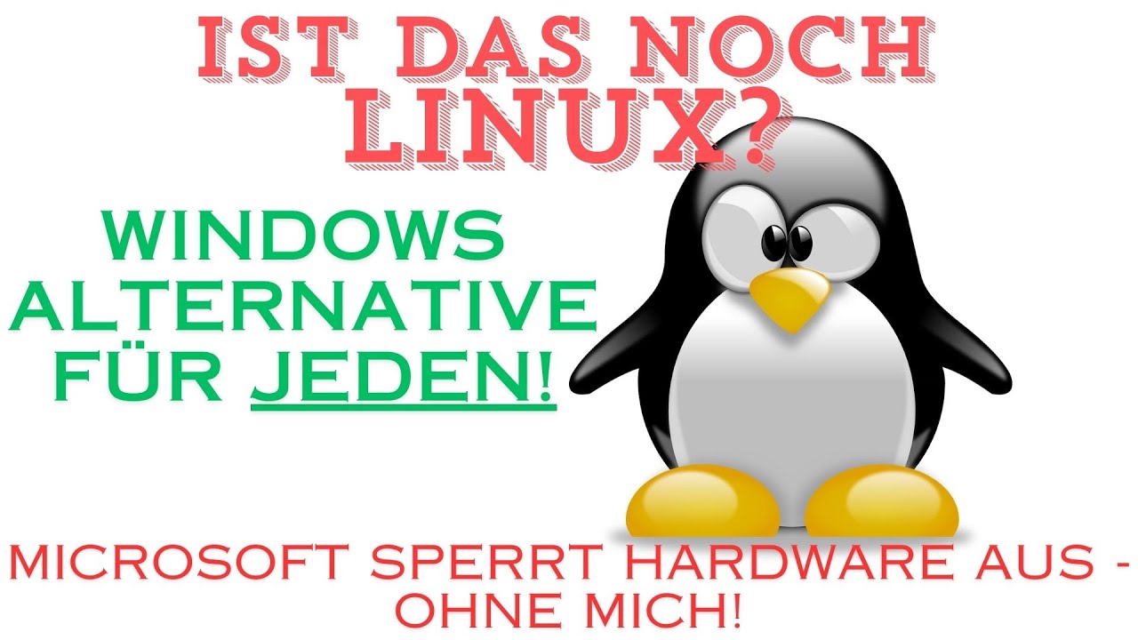 Einfacher Einstieg in Linux für JEDEN als Windows Alternative - YouTube