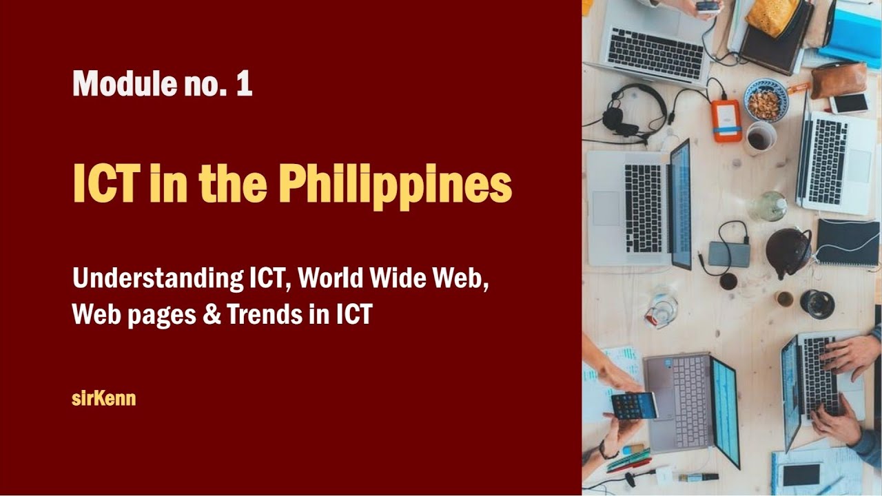 E-Tech Module No. 1 | ICT in the Philippines - YouTube