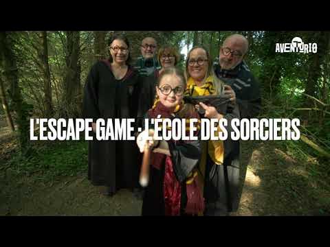 Présentation de L'escape game : l'école des sorciers à Aventurio - YouTube