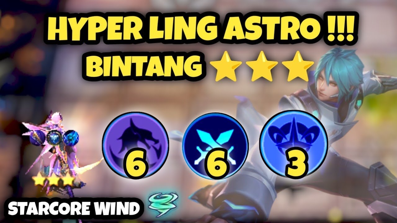 HYPER LING ASTRO !!! META AUSTUS - MAGIC CHESS MOBILE LEGENDS - YouTube