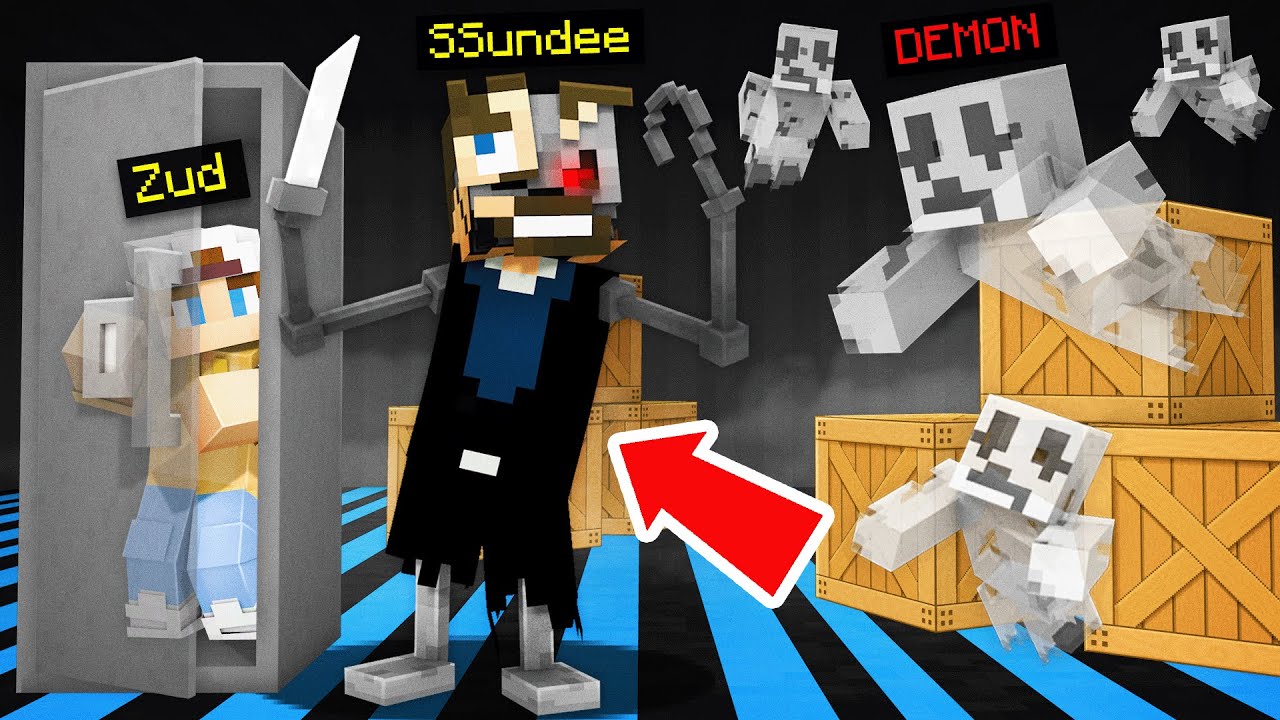 Robots vs Demons in Minecraft (Phasmophobia) - YouTube