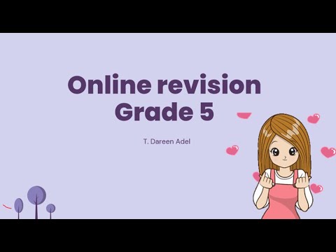 Grade 5 - Final exam review - YouTube