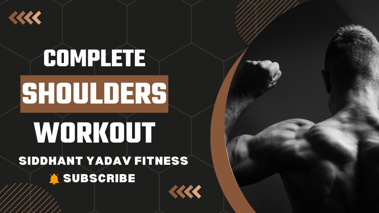 COMPLETE SHOULDERS WORKOUT FOR BEGINNERS | BEST SHOULDER WORKOUT ...