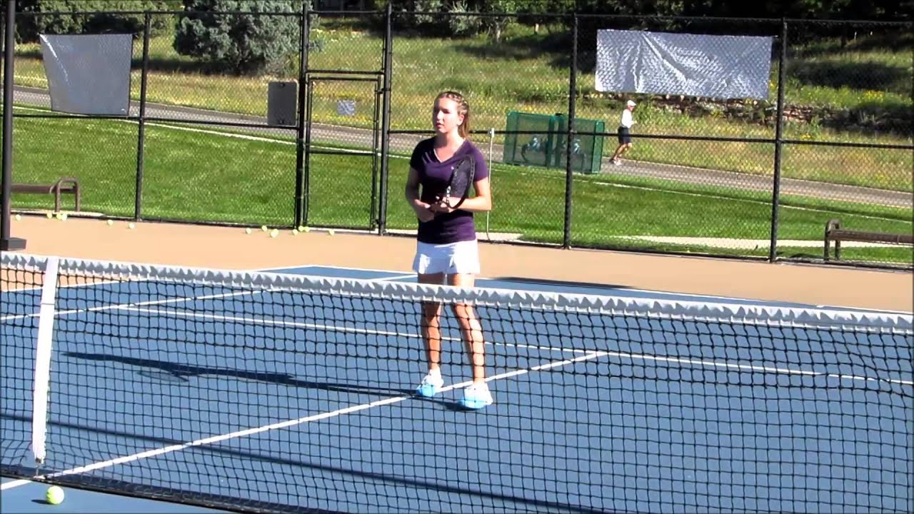 Danielle Morin's Tennis Recruiting Video - YouTube