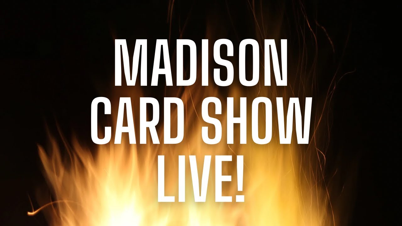 Madison Card Show Live (135 Tables!) - YouTube