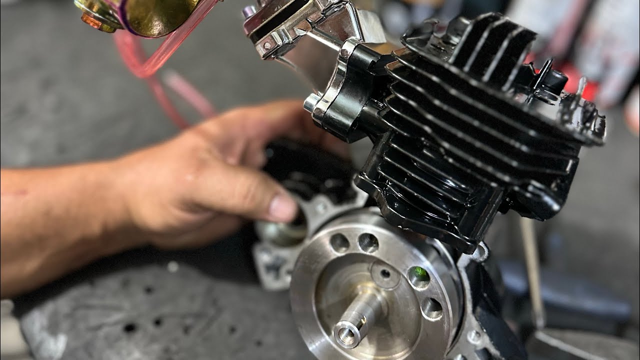 PARTE DE CIMA 85cc MOTOR ORIGINAL! - ESKABIM RACING - YouTube