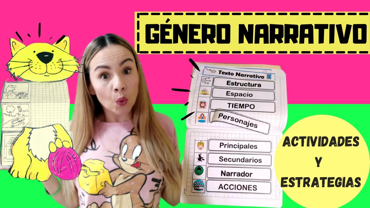 GÉNERO NARRATIVO/Definición/Estructura/Características - YouTube
