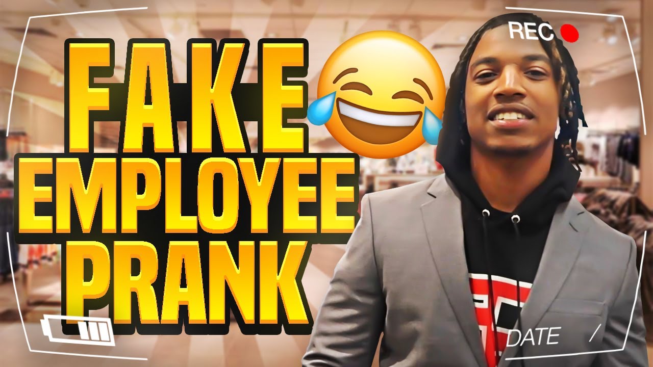 FAKE EMPLOYEE PRANK 😂😂😂 THEY CALLED THE COPS !!! 😳😳😳 - YouTube