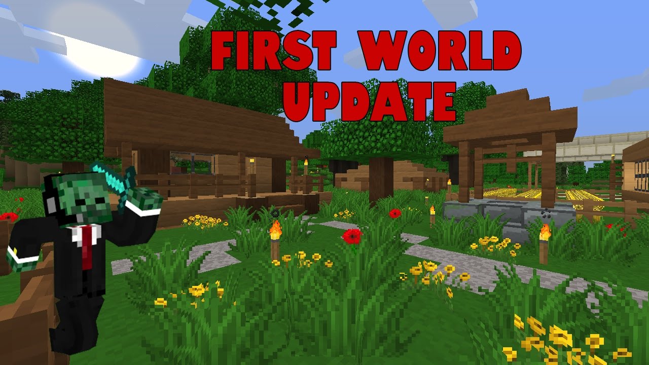 Minecraft: First World Update - YouTube