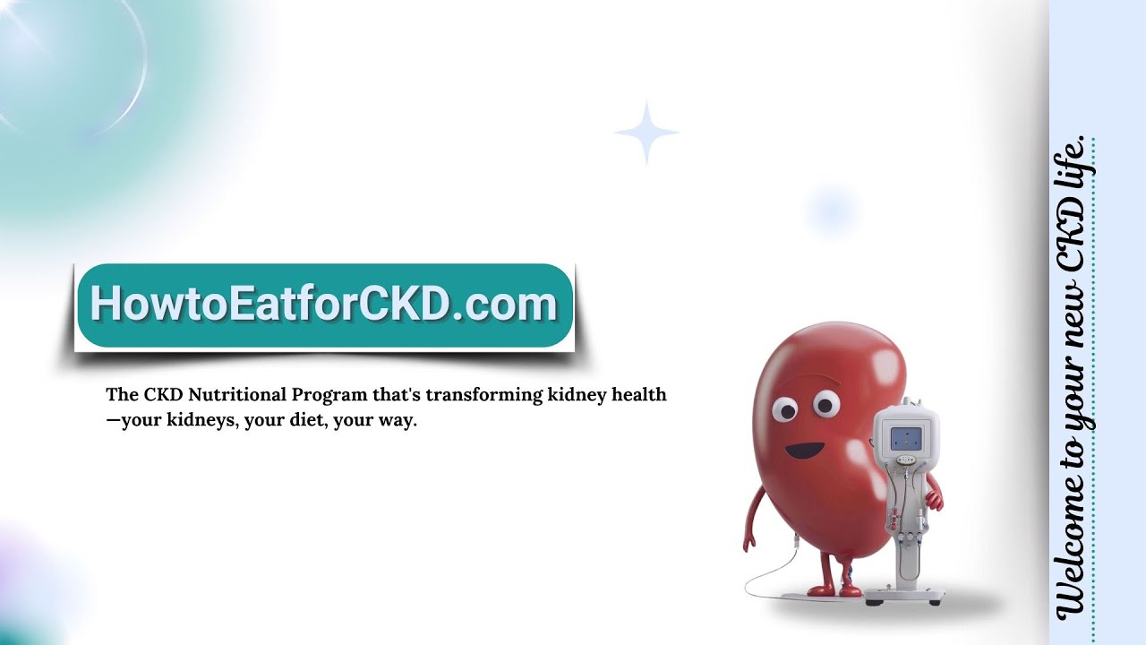 CKD Nutritional Program - YouTube