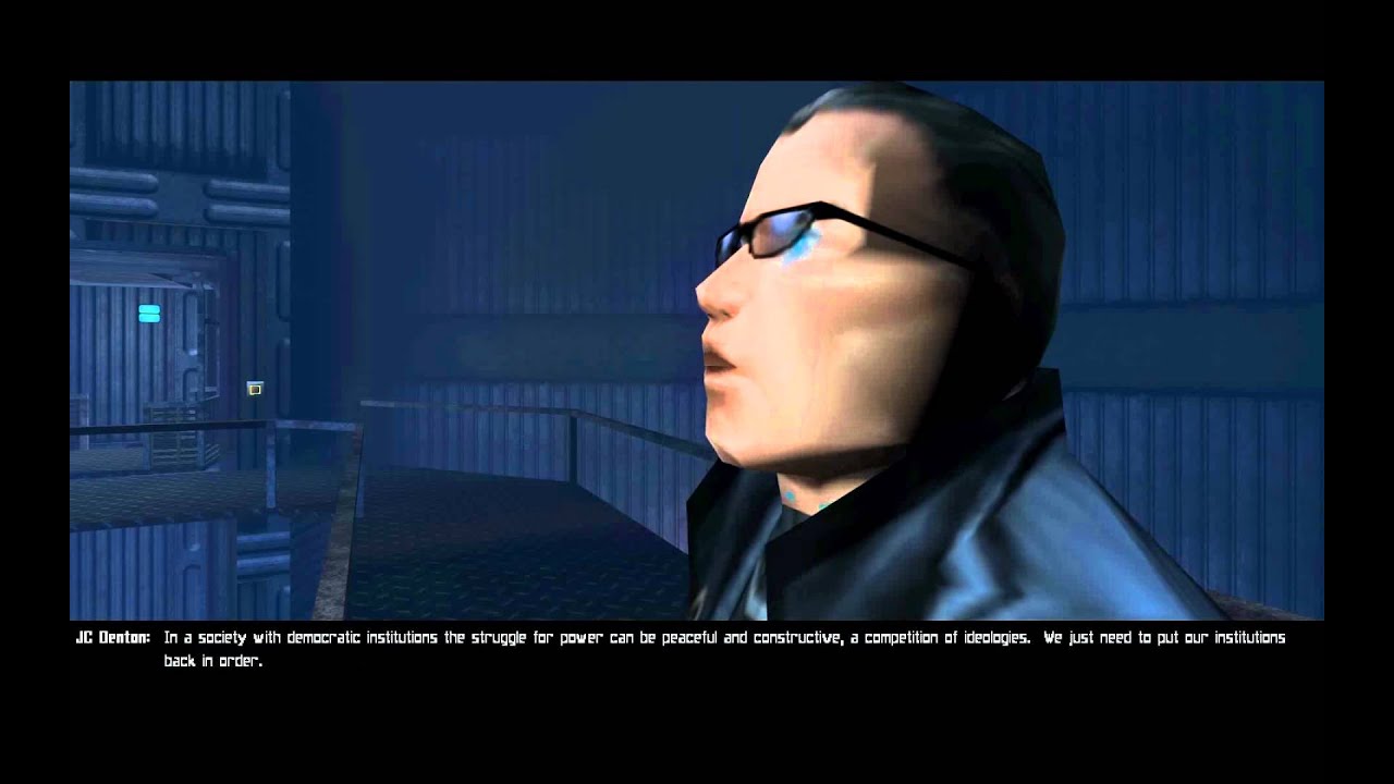 Deus Ex - JC Meets Helios - YouTube