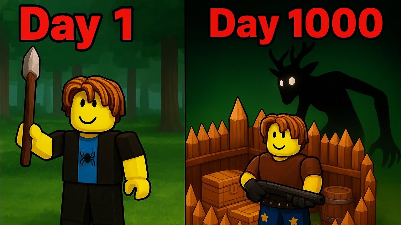 Night99 Forest: Day 3-4 – Monster Ambush in the Deep Woods 🌲🔥 - YouTube