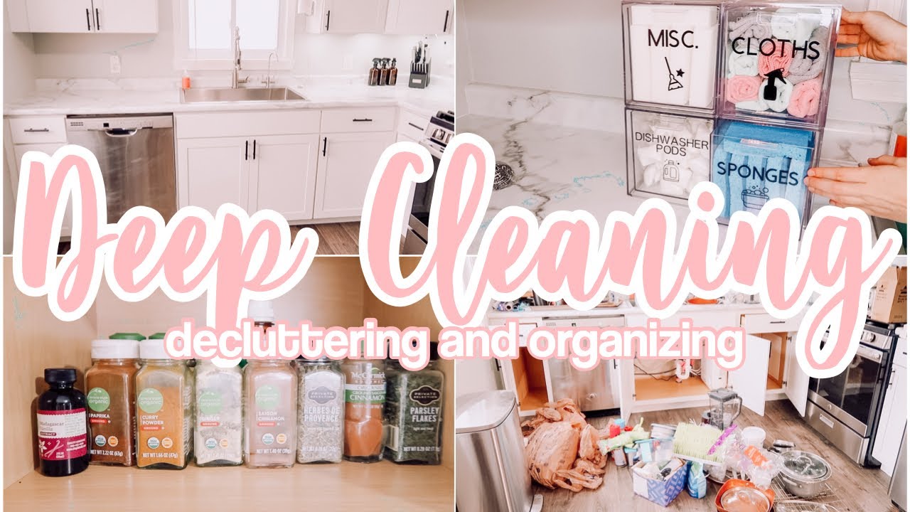 DEEP CLEAN, DECLUTTER AND ORGANIZE WITH ME 2021 // SPEED CLEANING ...