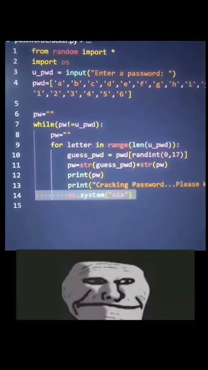 Password Cracker Using Payton Shortvideo Viral Short Hacking Hackingstatus Youtube