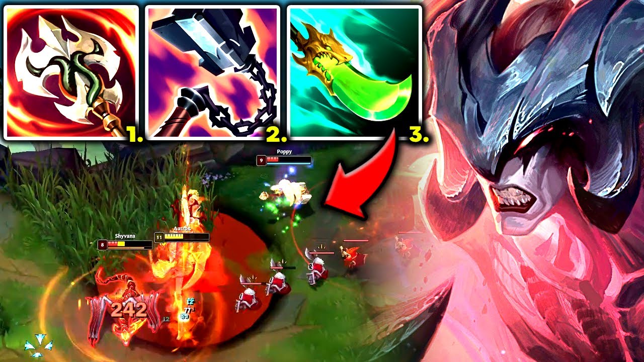 AATROX TOP IS STILL VERY STRONG! CARRY LIKE A BOSS! (AMAZING) - S13 ...