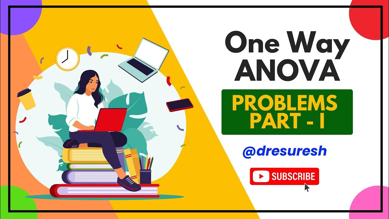 One Way ANOVA Problems Part 1 - YouTube