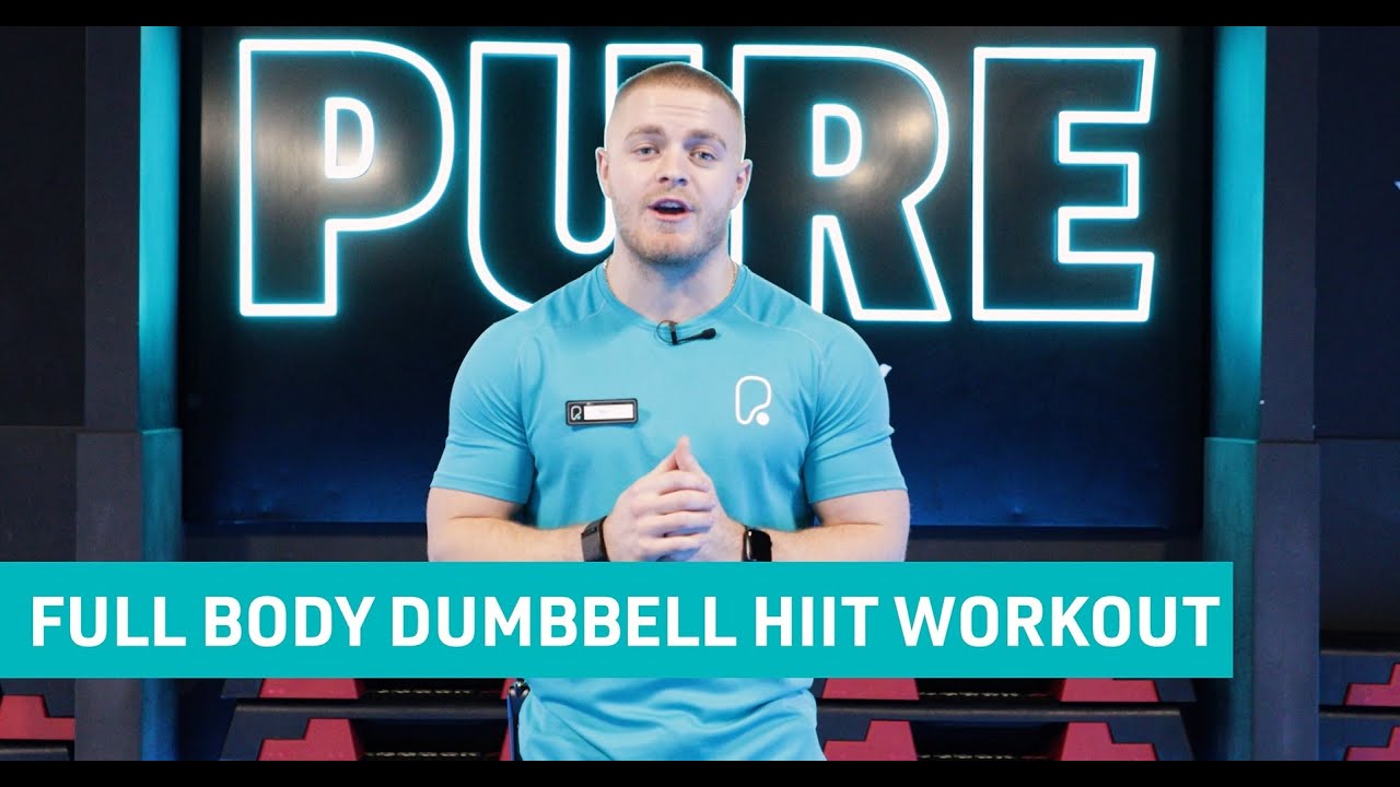 Full Body Dumbbell HIIT Workout - YouTube