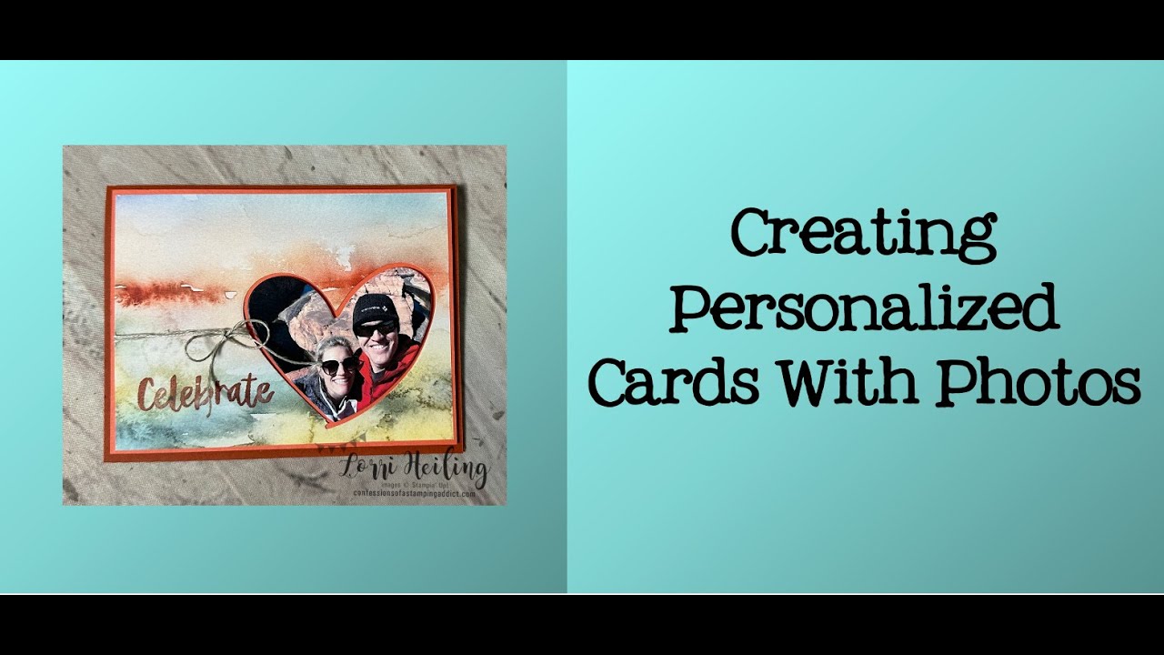 Create a Personalized Card with a Photograph! - YouTube