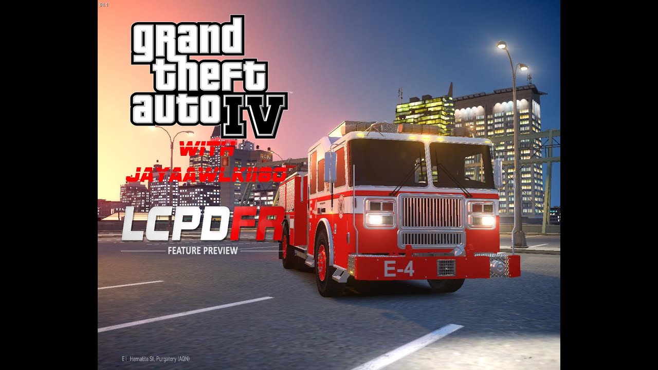 GTA IV LCDOJ Structure Fire! - YouTube