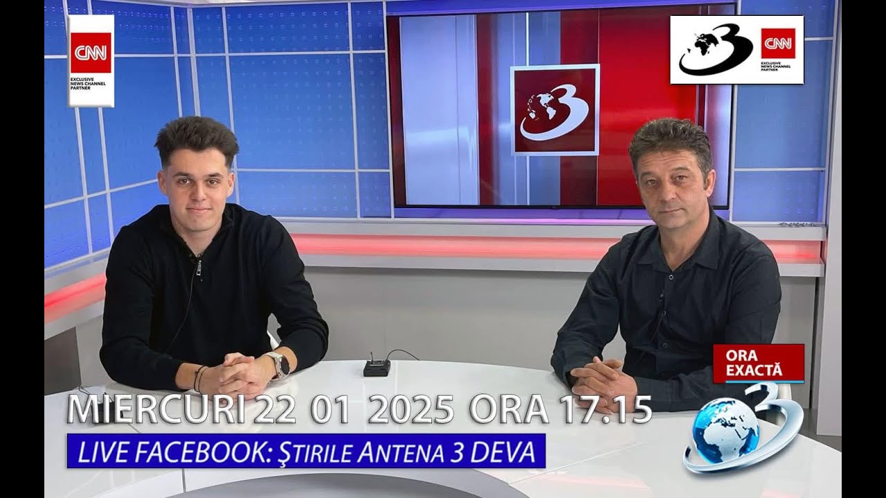 Ora Exactă, la Antena 3 Deva, invitați, Artur Blumhaghel, Tudor ...