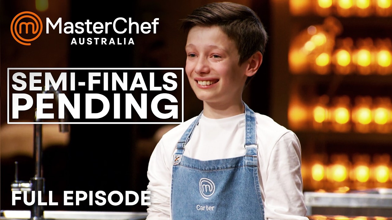 Semi-Finals Pending in Junior MasterChef Australia | S03 E11 | Full ...
