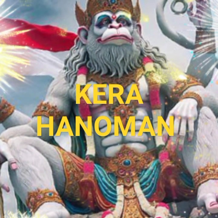LEBARAN KERA HANOMAN PUTIH BERWARNA BENDERA NEGARA MUSLIM#shorts - YouTube