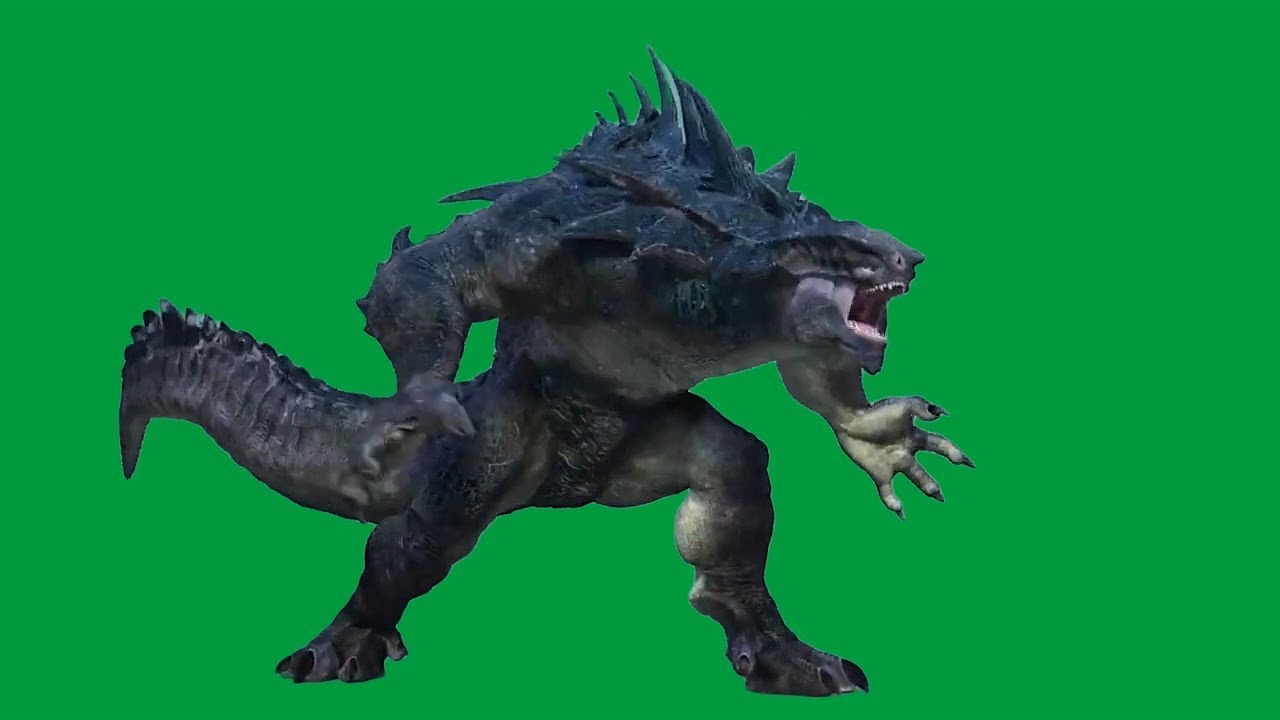 Animation 3d Character Green Screen - YouTube