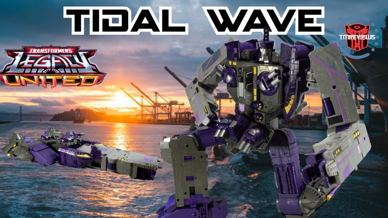 Hasbro Transformers Legacy United Armada Tidal Wave - YouTube