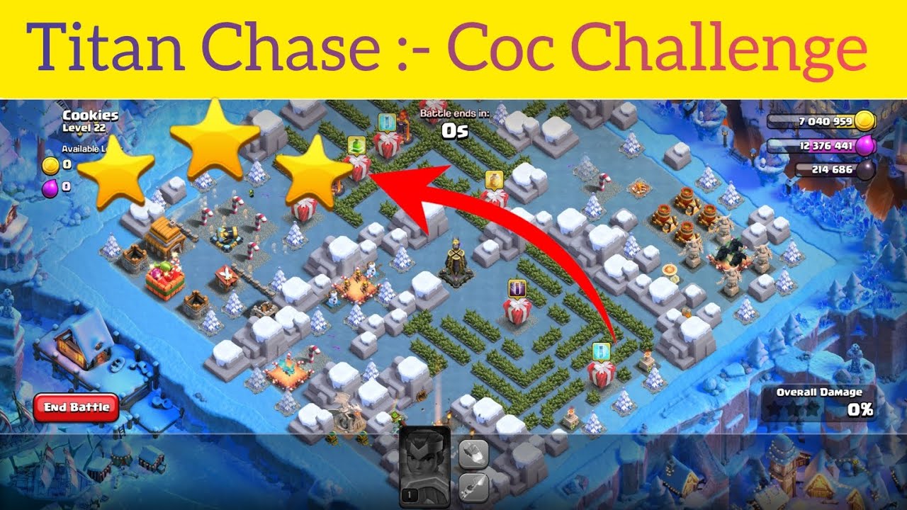 HOW TO COMPLETE TITAN CHASE (Level 22)CHALLENGE OF CONTROLLABLE HEROES ...