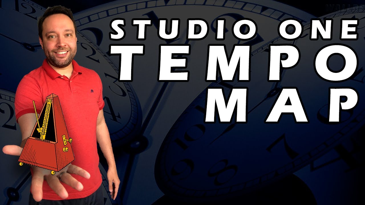 Como Ajustar o TEMPO da Música com o TEMPO MAP no #StudioOne - YouTube