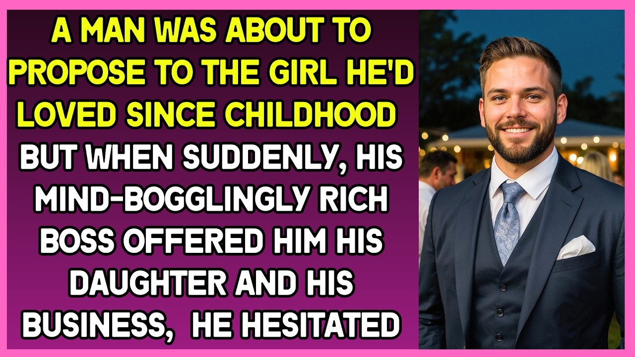 Man was about to propose to his girlfriend, but his mind-bogglingly ...