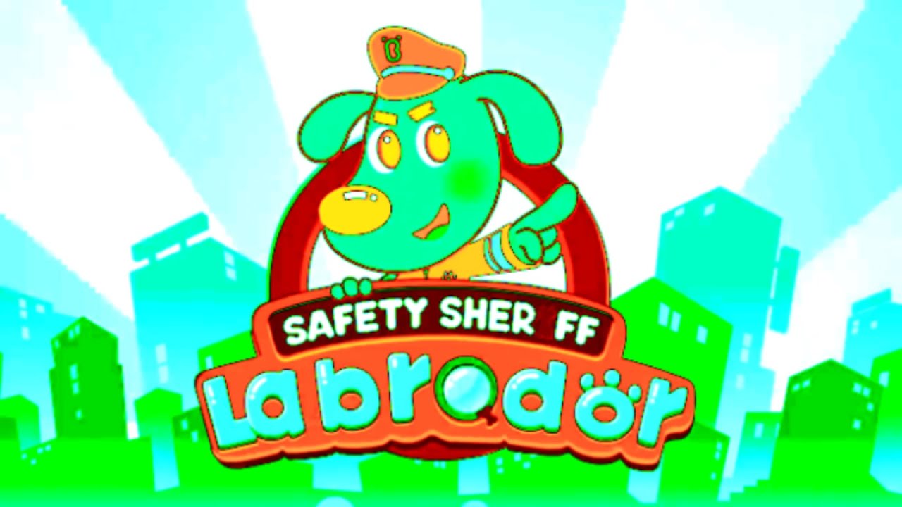 SHERIFF LABRADOR INTRO EFFECTS WITH COLOR THERMAL CAM & COLOR INVERSION ...