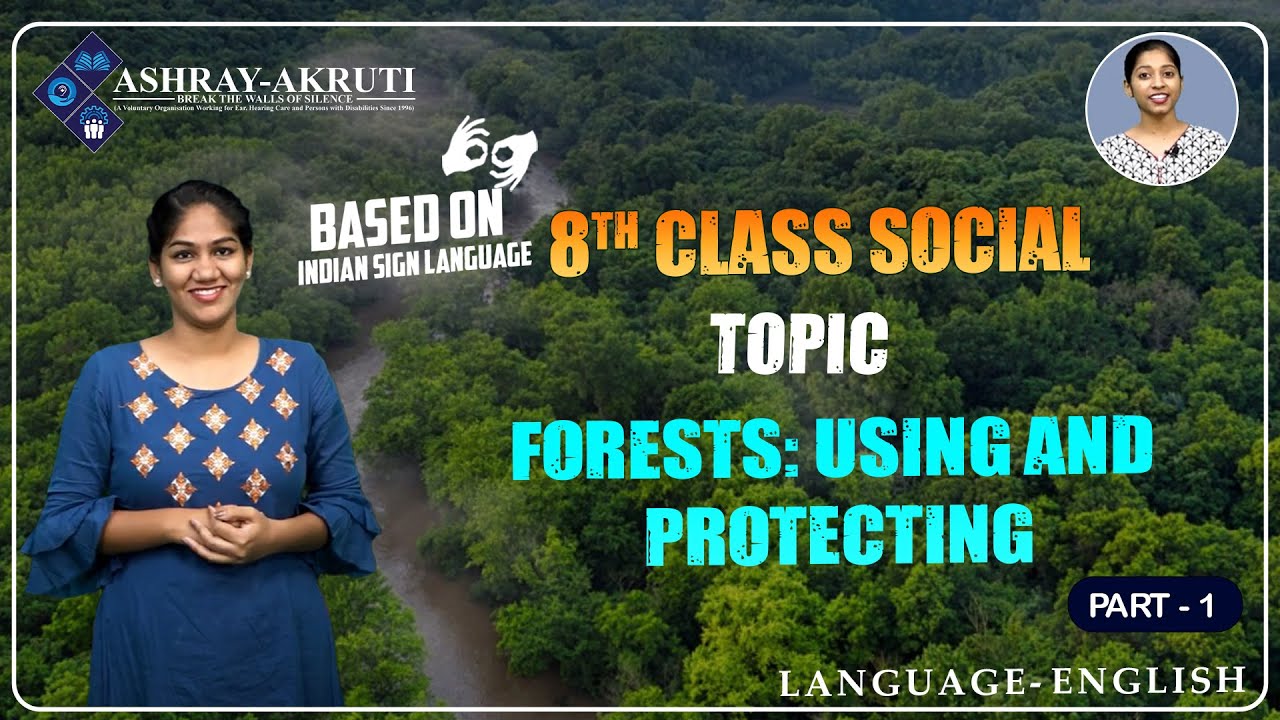 8th Class social I Social forest using & protecting P-1I | Lessons in ...