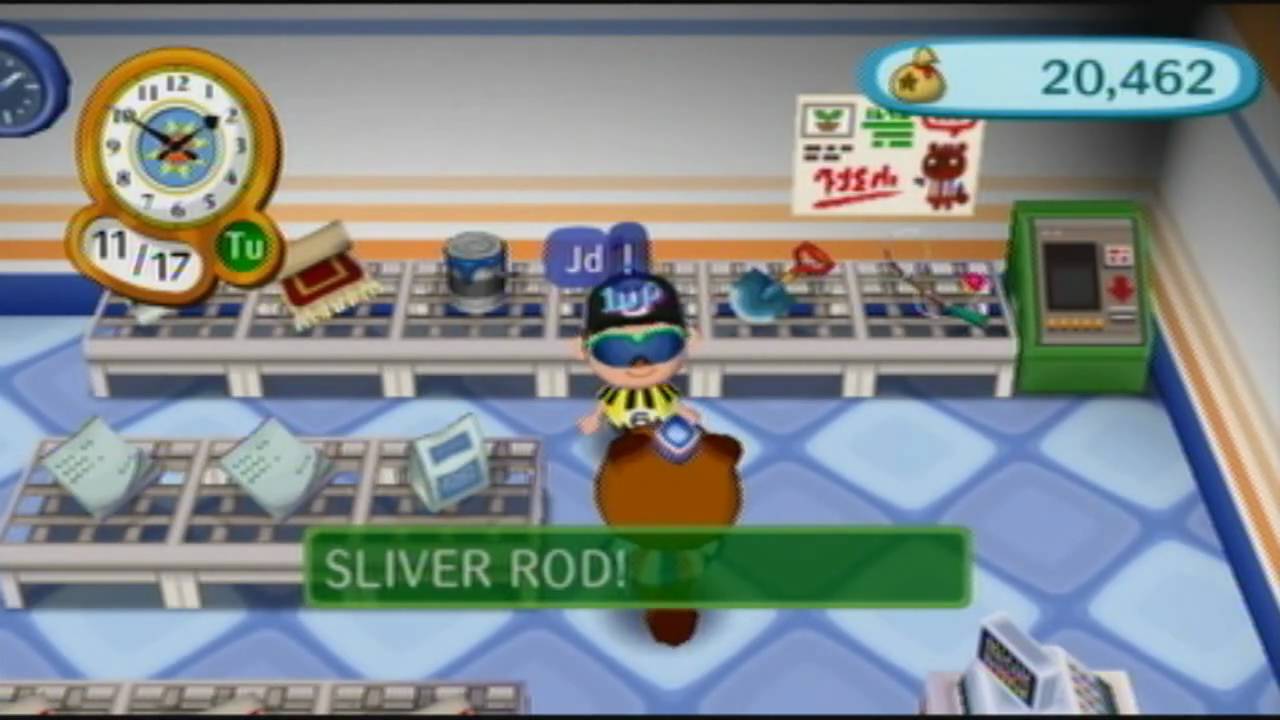 Getting The Silver Rod ~ AnimalCrossing: CityFolk - YouTube