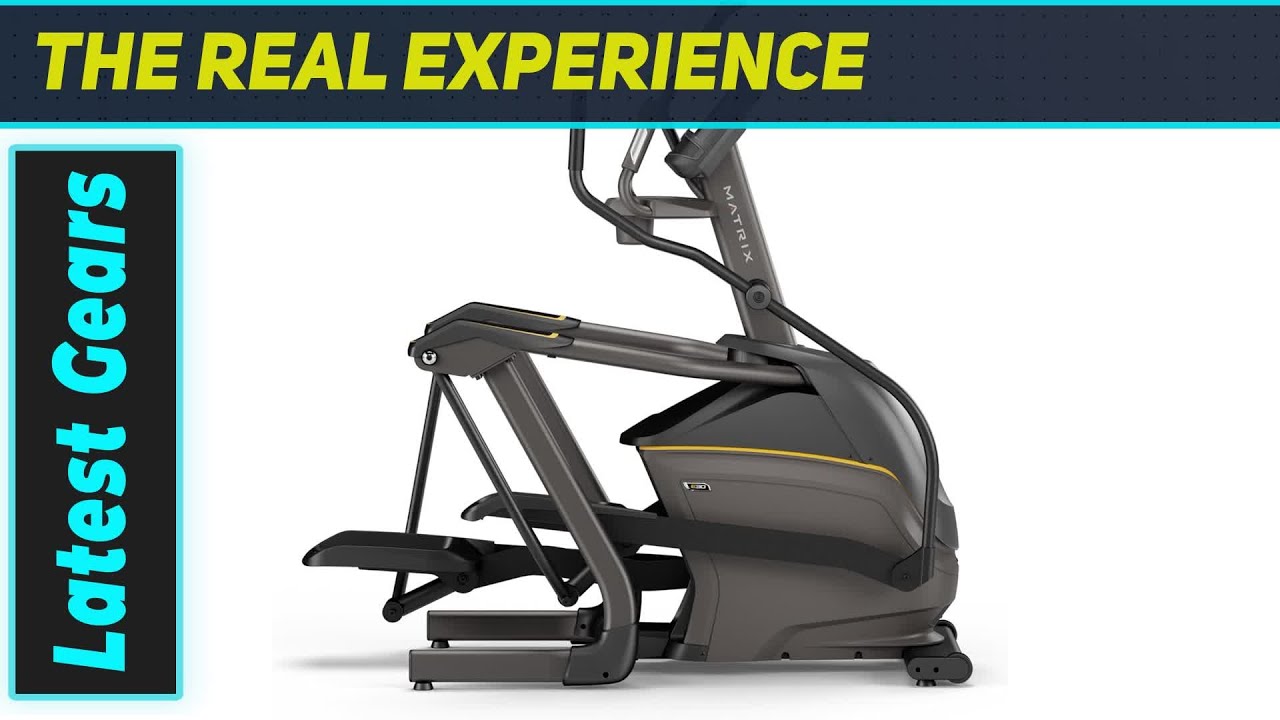 Matrix Fitness E30 Elliptical: Silent Power for Your Home - YouTube