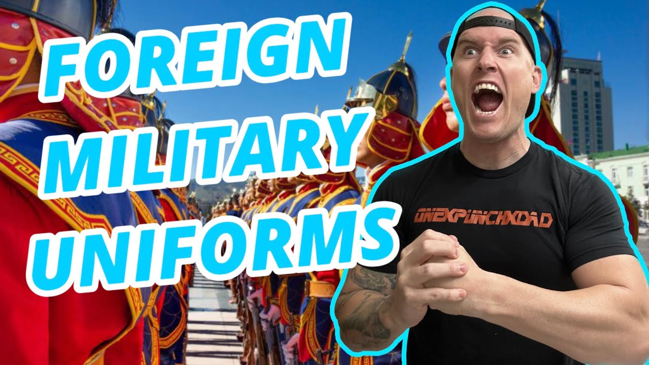 Top 5 Foreign Military Dress Uniforms - YouTube