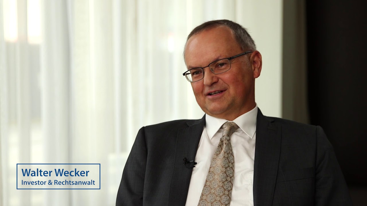 Referent Walter Wecker, Investor & Rechtsanwalt - YouTube