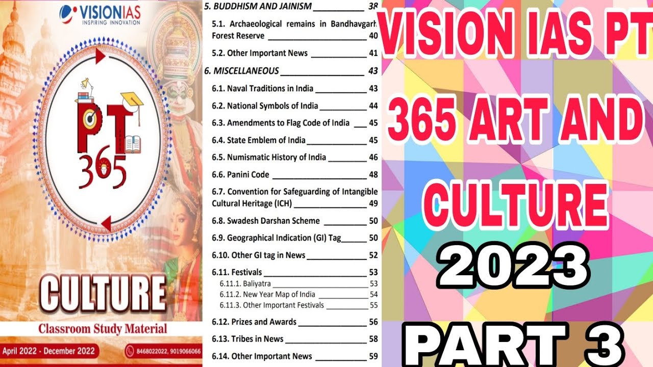 VISION IAS PT 365 ART & CULTURE FOR UPSC PRELIMS 2023||PART 3||BUDDHISM AND JAINISM ...