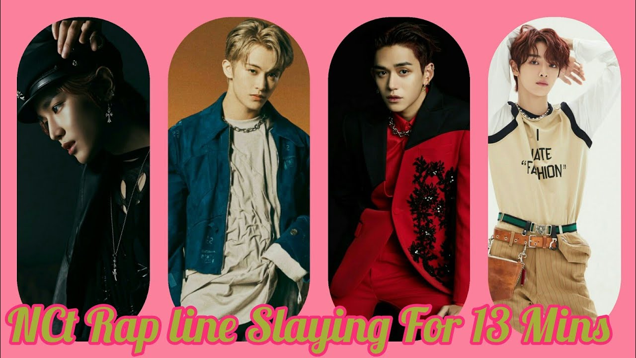 Nct Rap Line Leaving You Shook For 13 Mins - YouTube