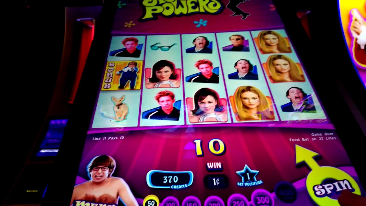 Austin powers slot machine Live play #02 - YouTube